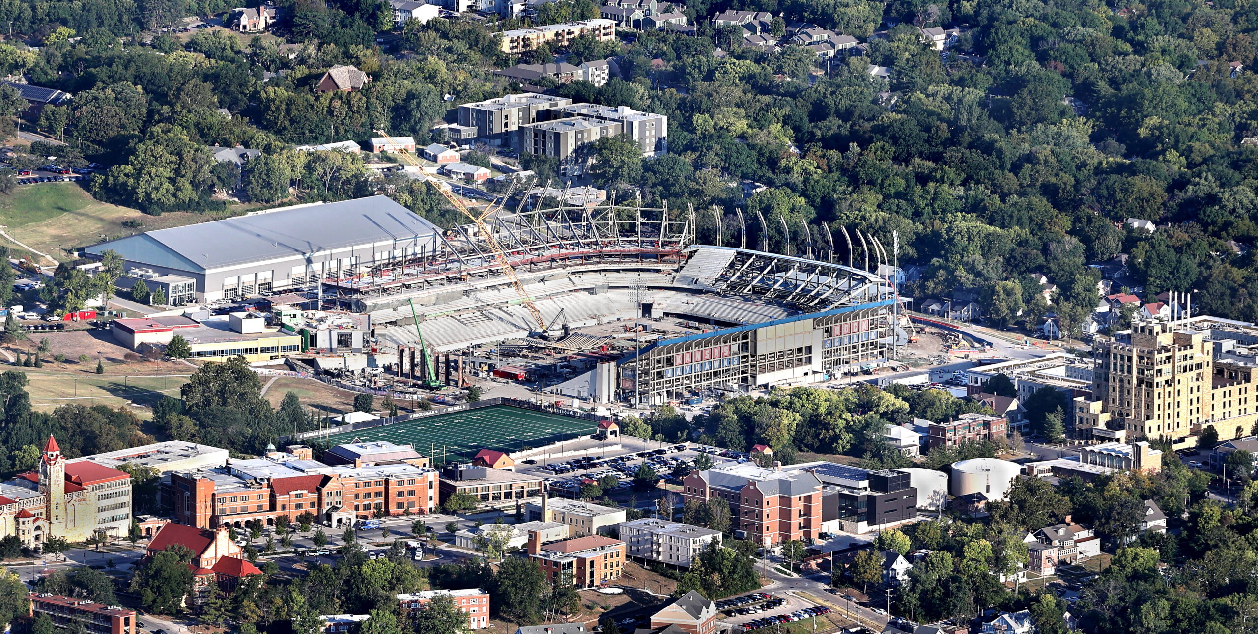 Town Talk | KU gets surprise news on football stadium renovation; work ...